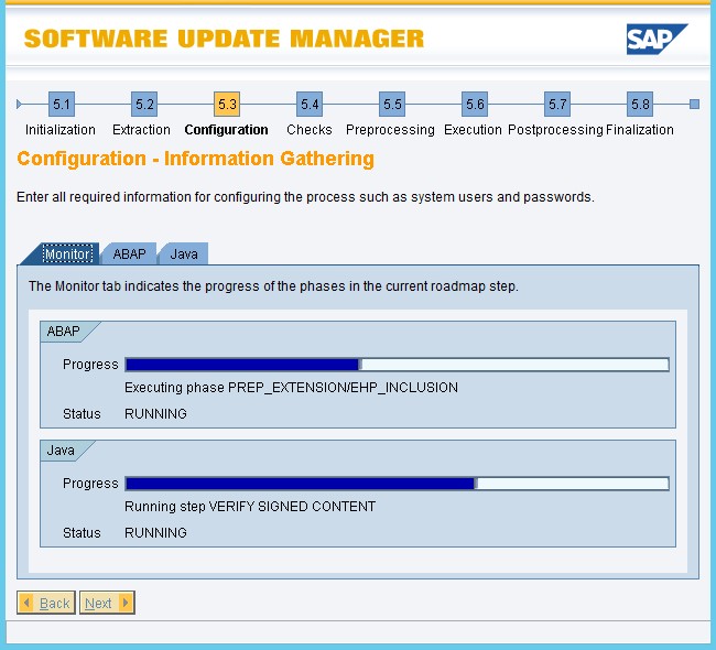 Steps to Upgrade SAP Support Package Stack using SUM